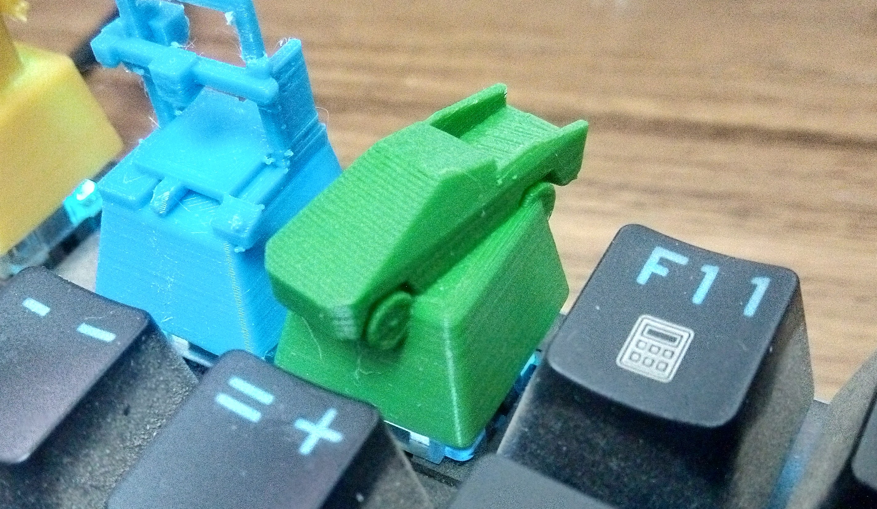 ⌨️ Mechanical Keyboard Keycap of Tesla cypertruck・Archivo STL para ・Cults