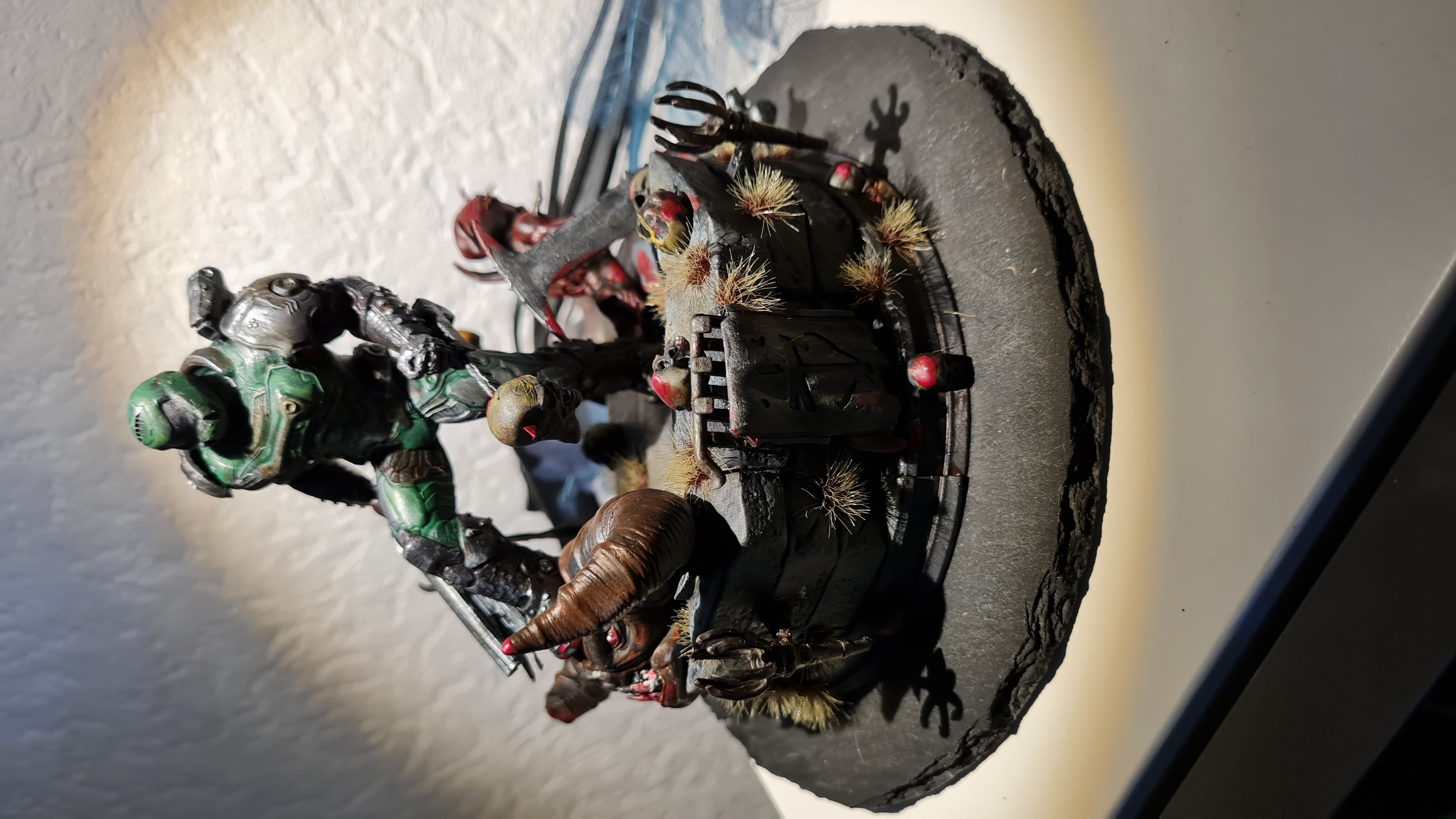 3D printable DOOM SLAYER • made with Elegoo Mars 2 Pro・Cults