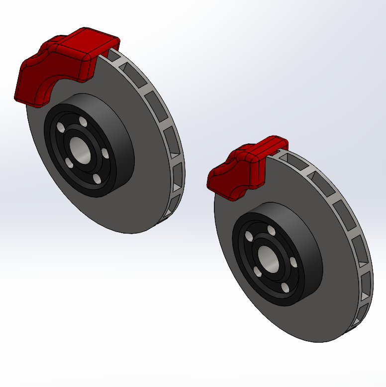 💾 1/24 Scale Disk Brakes・ STL File for ・Cults