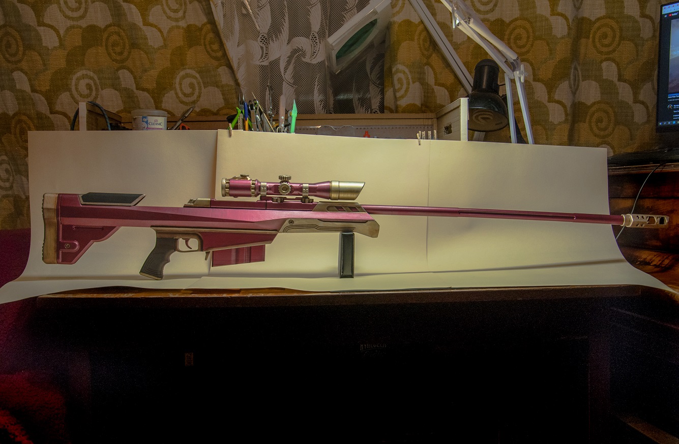 3D printable Valorant - Operator Sniper Rifle • made with ultimaker s5 ...