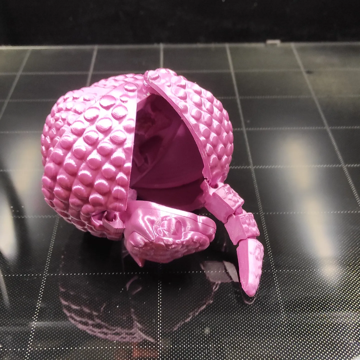 🎨 CUTE FLEXI PRINT-IN-PLACE ARMADILLO・ STL File for ・Cults