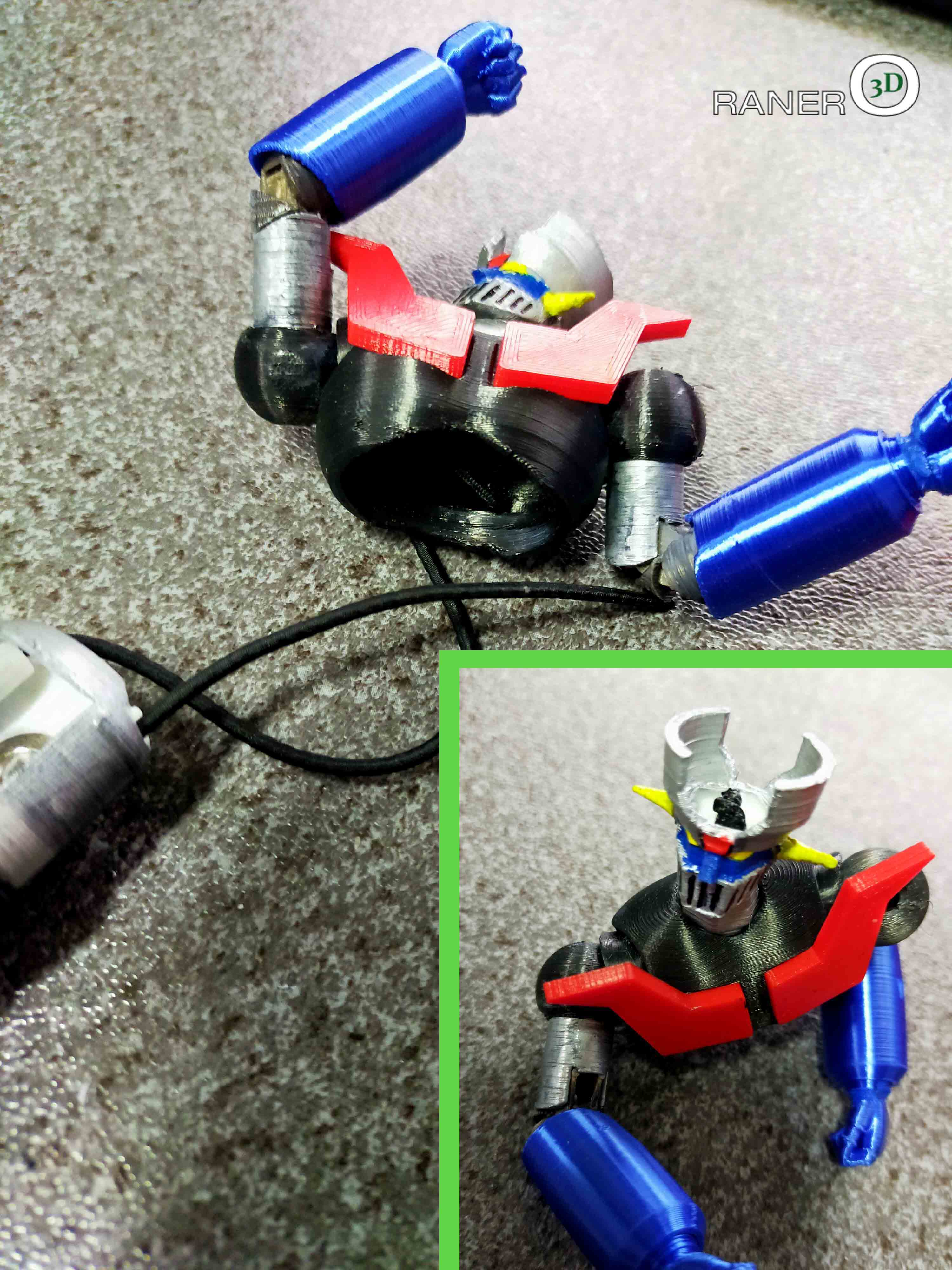 Free STL file MAZINGER 🤖・3D printable model to download・Cults