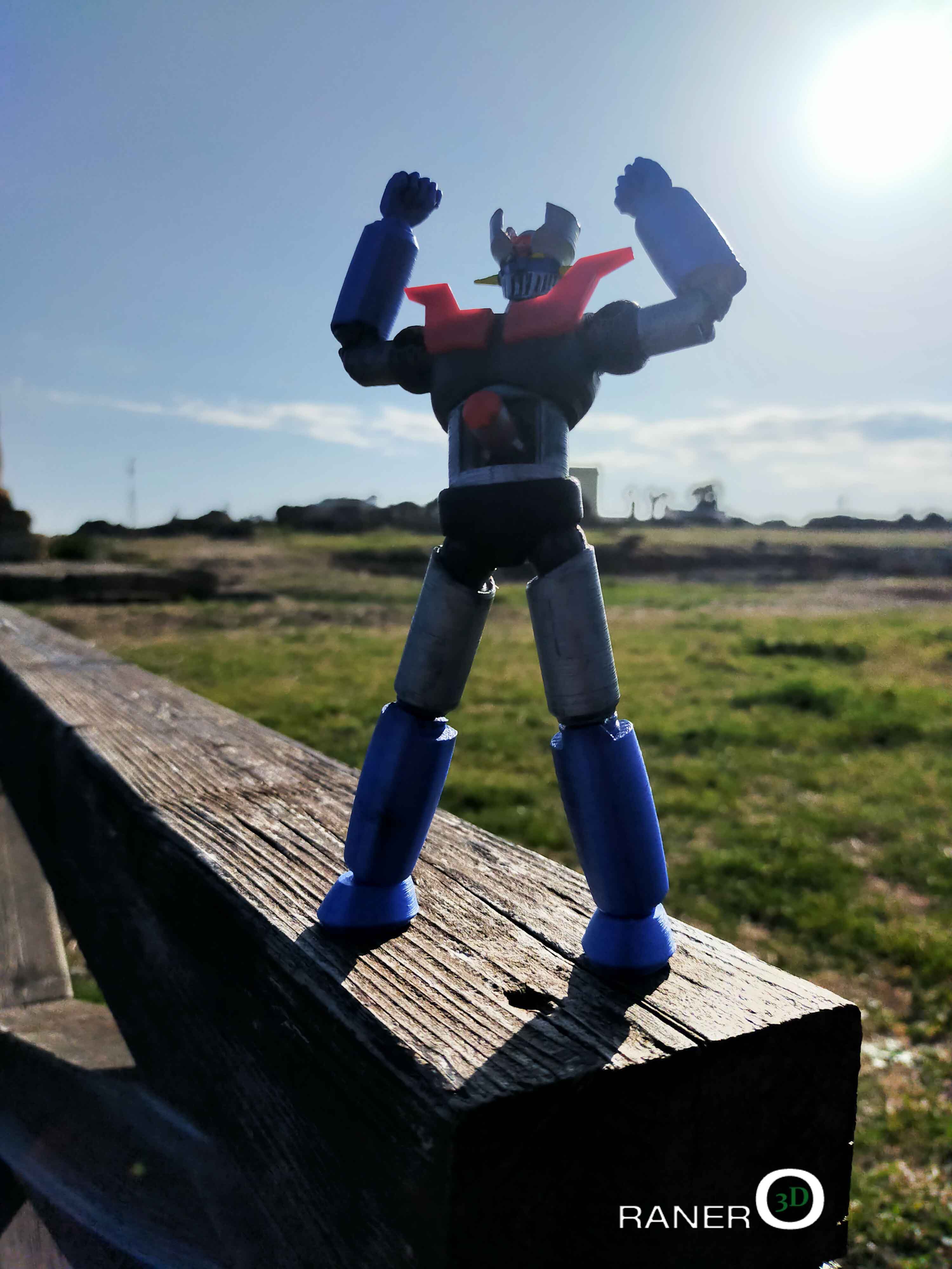 Archivo STL gratis MAZINGER 🤖 ・Objeto para impresora 3D para descargar・Cults