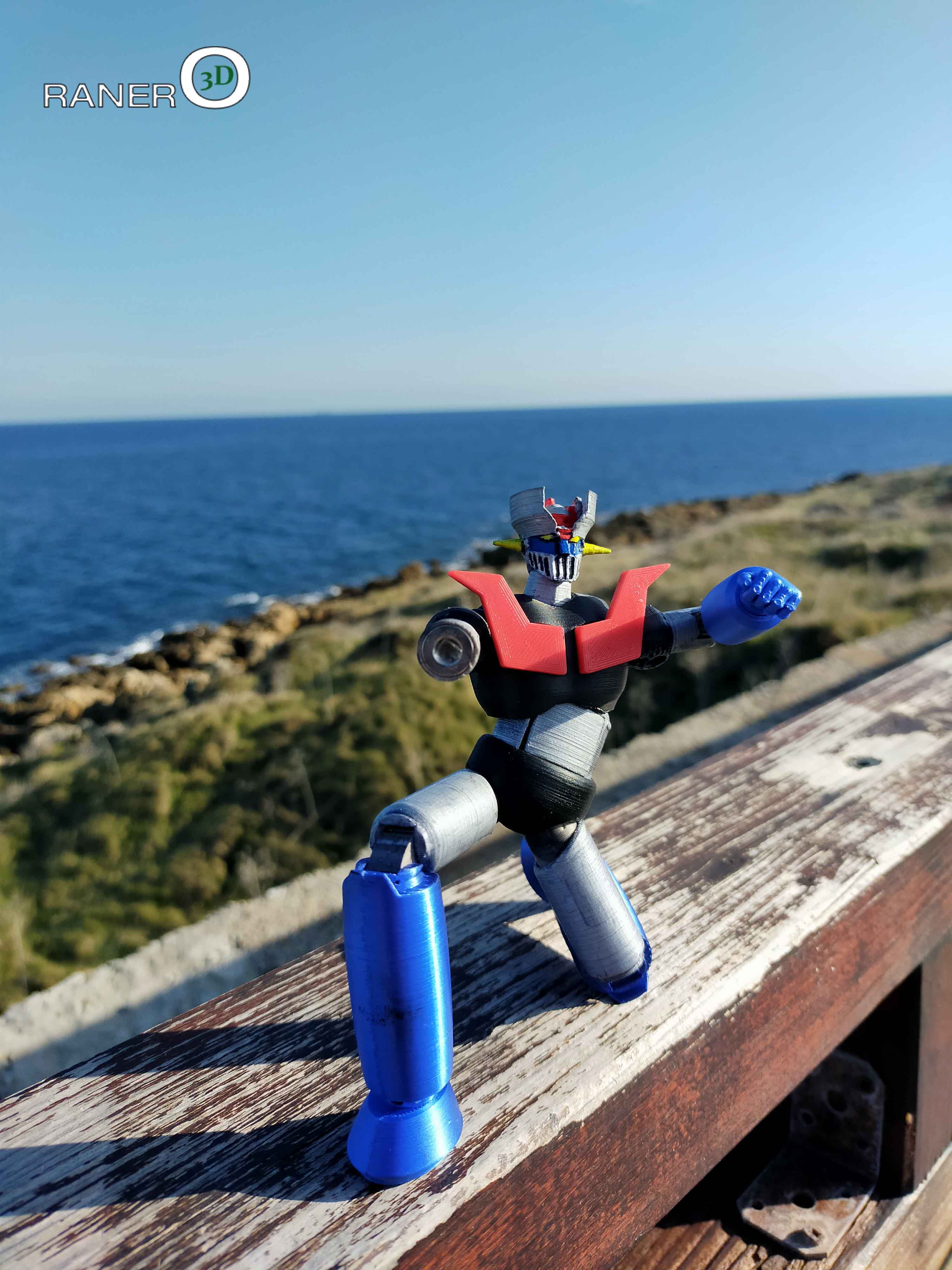Free STL file MAZINGER 🤖・3D printable model to download・Cults