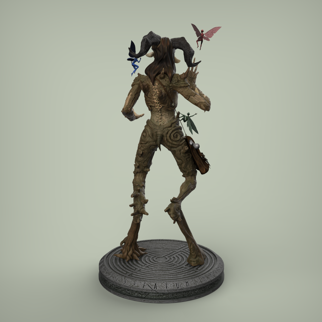 👾 Fauno Guillermo Del Toro - Pans Labyrinth・ STL File for 3D printing・Cults