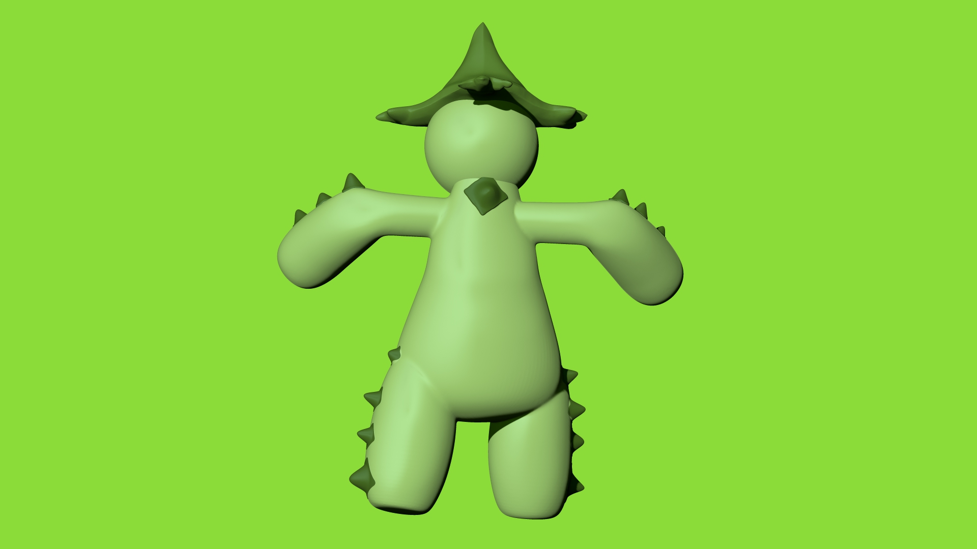 Free STL file Pokemon #332 - Cacturne FREE 🐉 (OBJ)・3D print model to ...