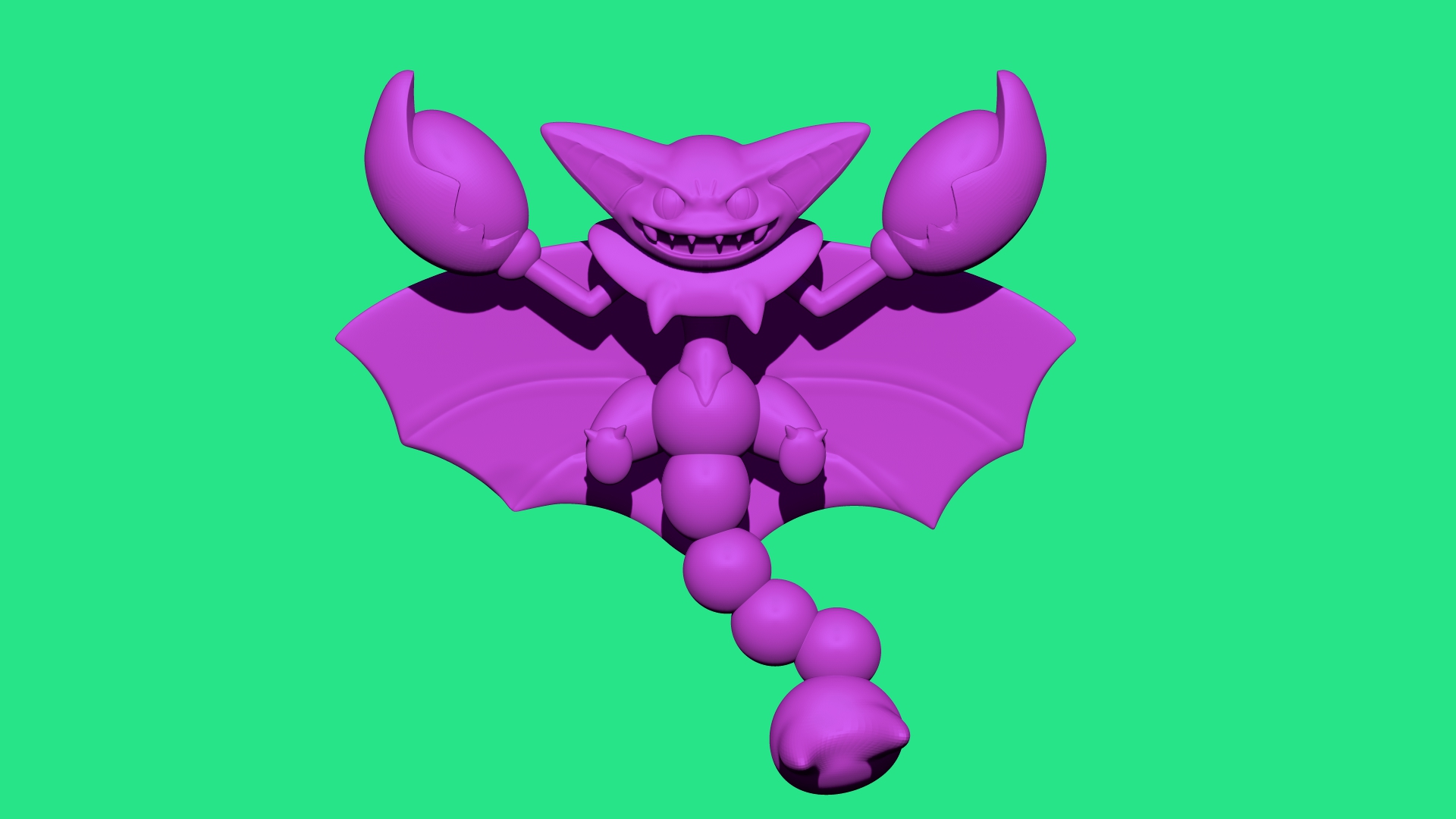 Free STL file Pokemon #472 - Gliscor 🐉 ・3D printable model to download ...