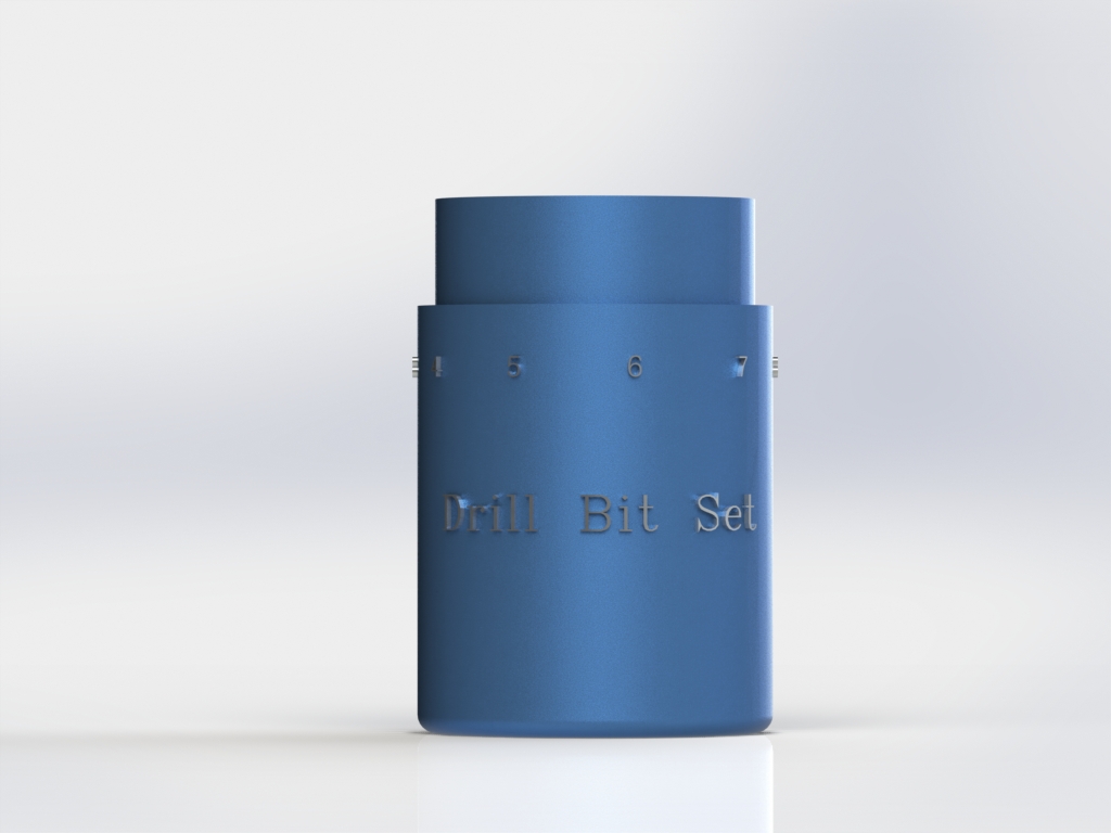 STL file Case for Drill Bits Set 🏠 (OBJ)・3D print model to download・Cults