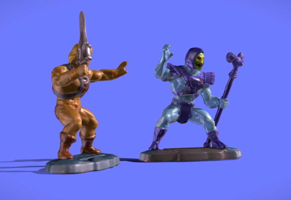 3D file MOTU MINI-FIGURES - 3D SCAN 🩻・3D printing idea to download・Cults