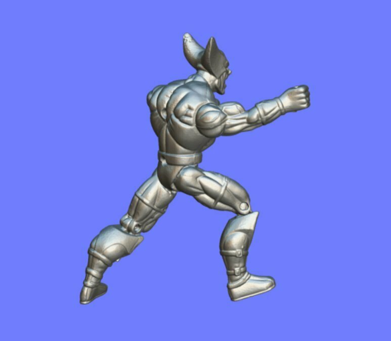 3D file 90s Figure Bootleg WOLVERINE - 3D SCAN 🩻 ・3D printable model to ...