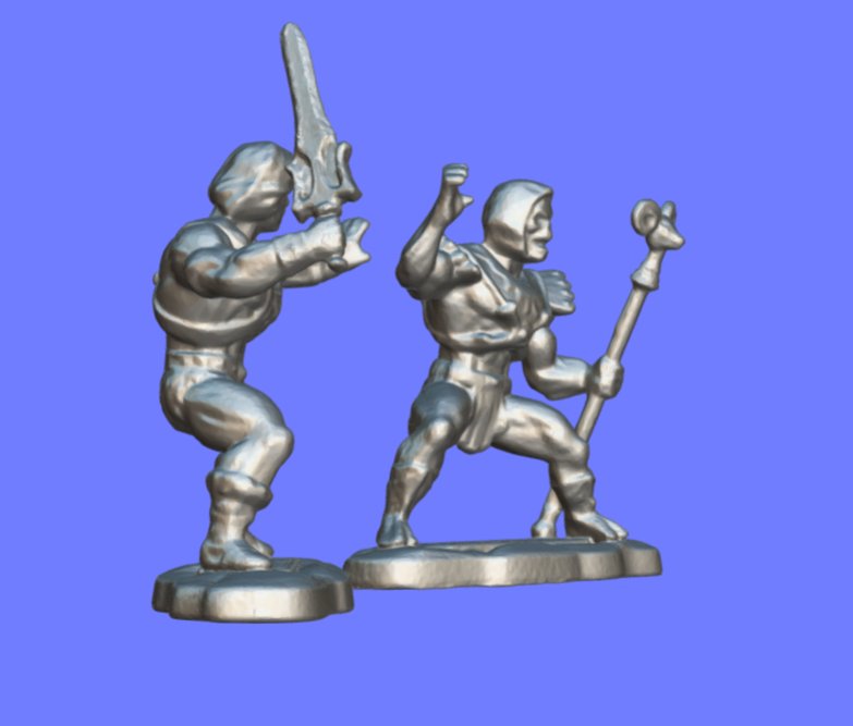 3D file MOTU MINI-FIGURES - 3D SCAN 🩻 ・3D printing idea to download・Cults