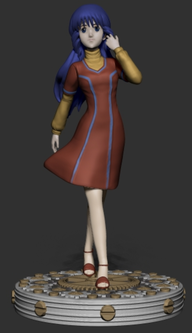 STL file Minmay dress 👗・3D print design to download・Cults
