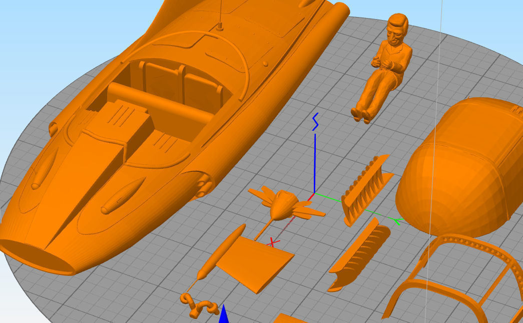 👽 supercar Mike Mercury gerry anderson 3D・ STL File for ・Cults