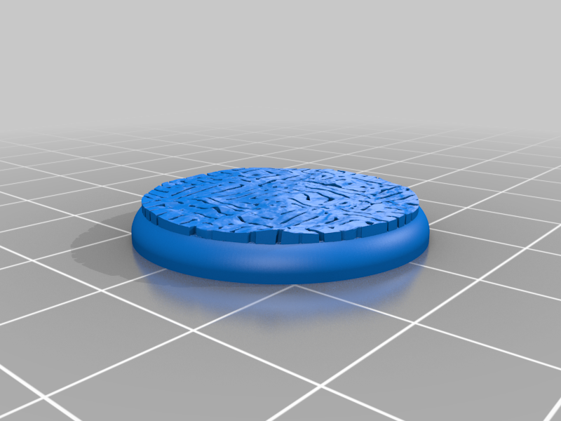 🧸 28mm Organic Base Pack・Free 3D File for ・Cults