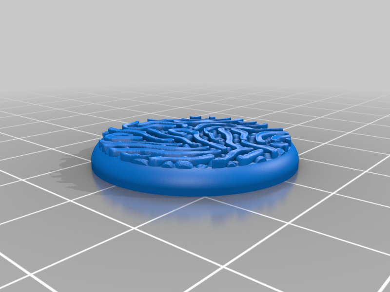 Free 3D file 28mm Organic Base Pack 🧸・3D printing idea to download・Cults