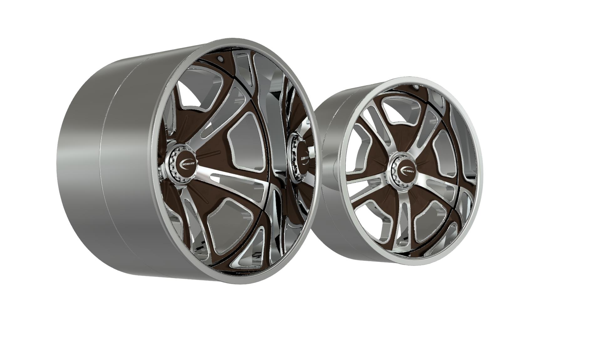 ⛽ Schott Fuel 20/22/24"・ STL File for ・Cults