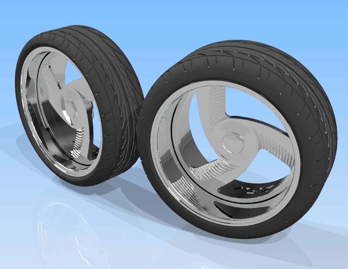 🛞 HRBB Tri-Fan・ STL File for ・Cults