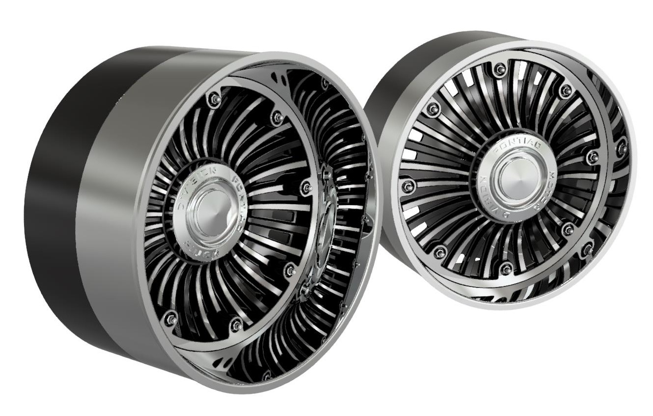 STL file Custom Pontiac 8 Lug 20-22-24" 👽 ・3D printer design to ...