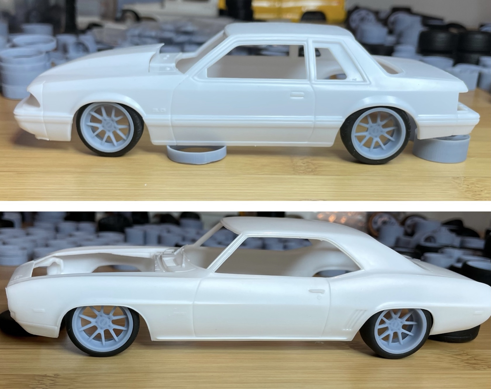 👽 BBS RK 18" Staggered・ STL File for ・Cults