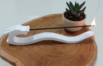 🐉 Porta Incienso Dragón・Archivo 3D Gratis para ・Cults