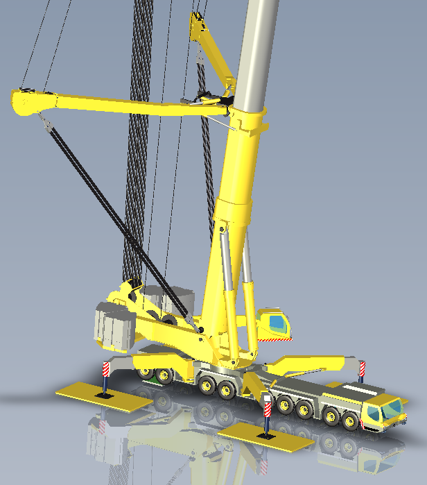 🏗️ CRANE MOBILE - 3DMODEL - PRINT3D・Free STL File for ・Cults