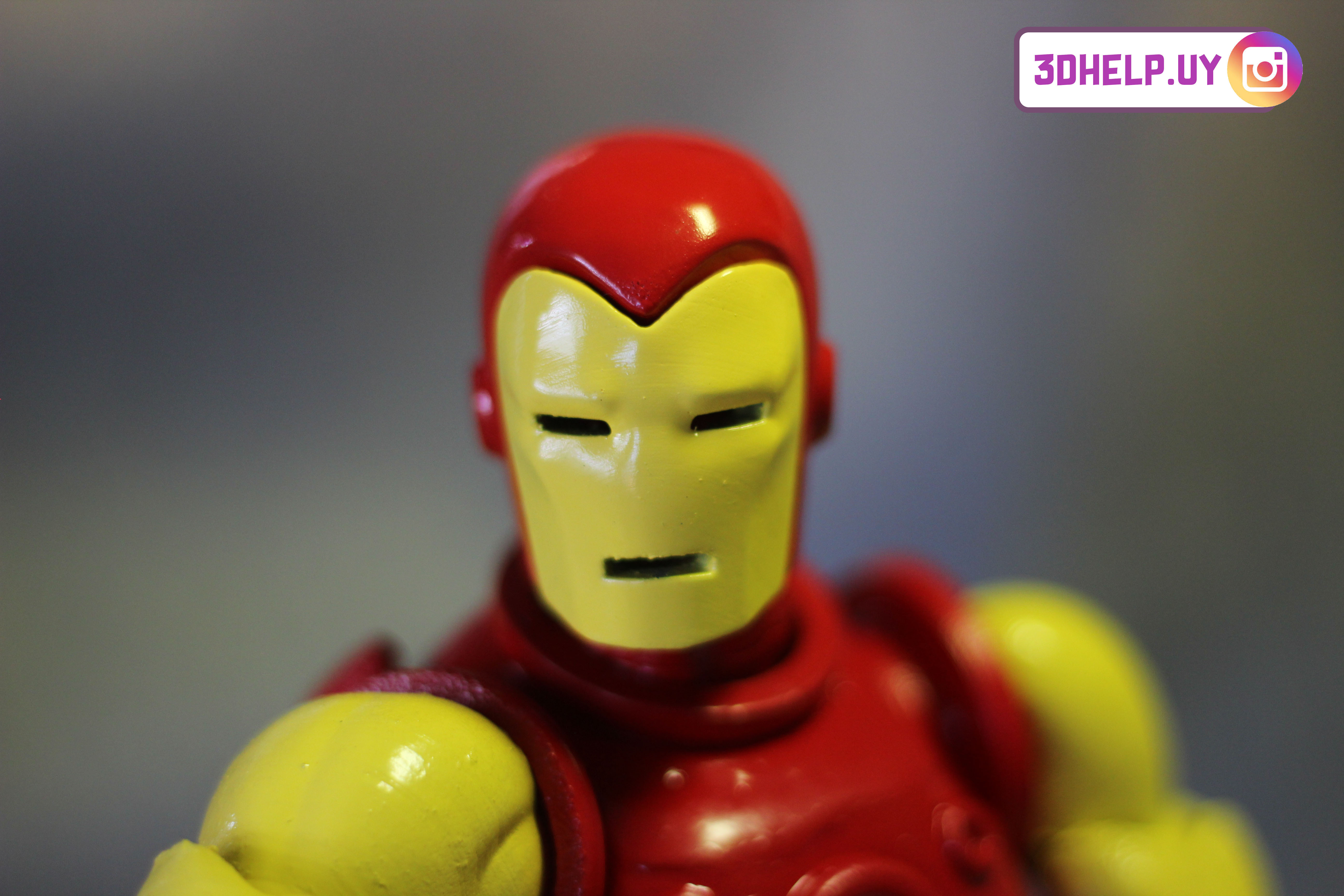 3D printing Iron Guy Fully articulated Ziptie action figure - (fan art ...