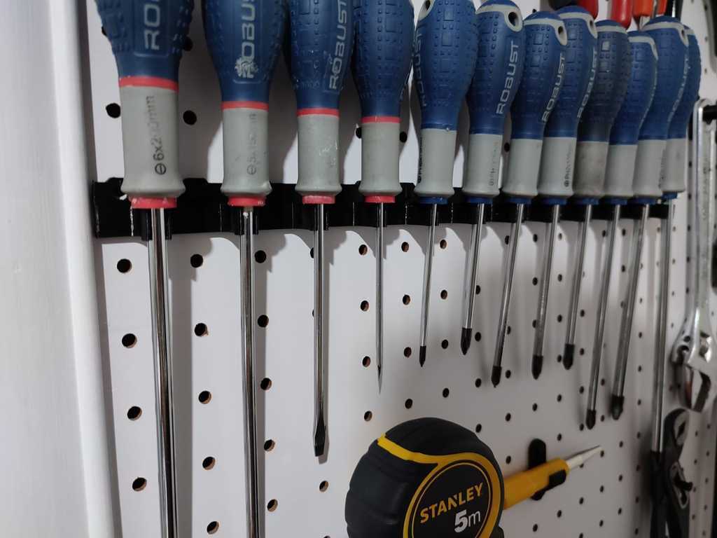 Free 3D file Pegboard Tools Holders (Pegboard Tools Holders) 🧰 ・3D printing idea to download・Cults