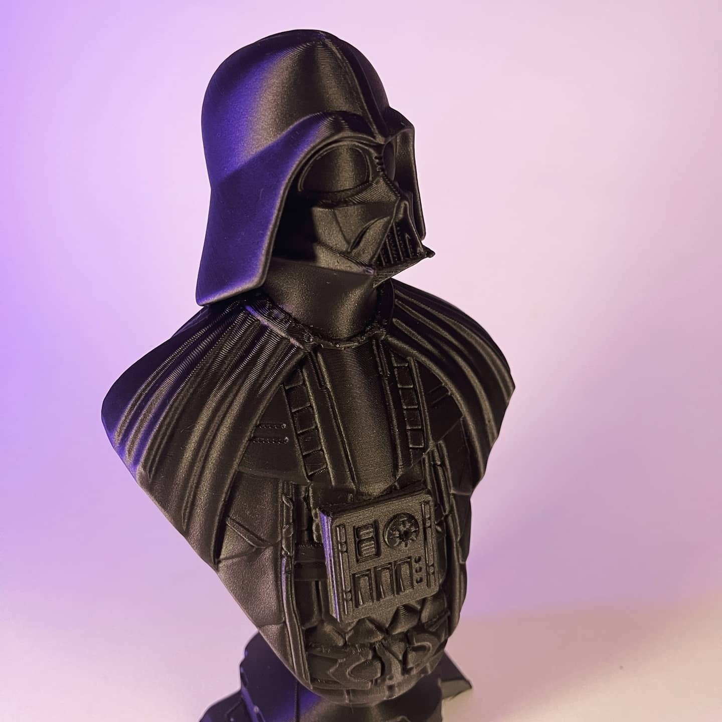 3D printer Darth Vader bust (fan art) • made with Ender 3 V2・Cults