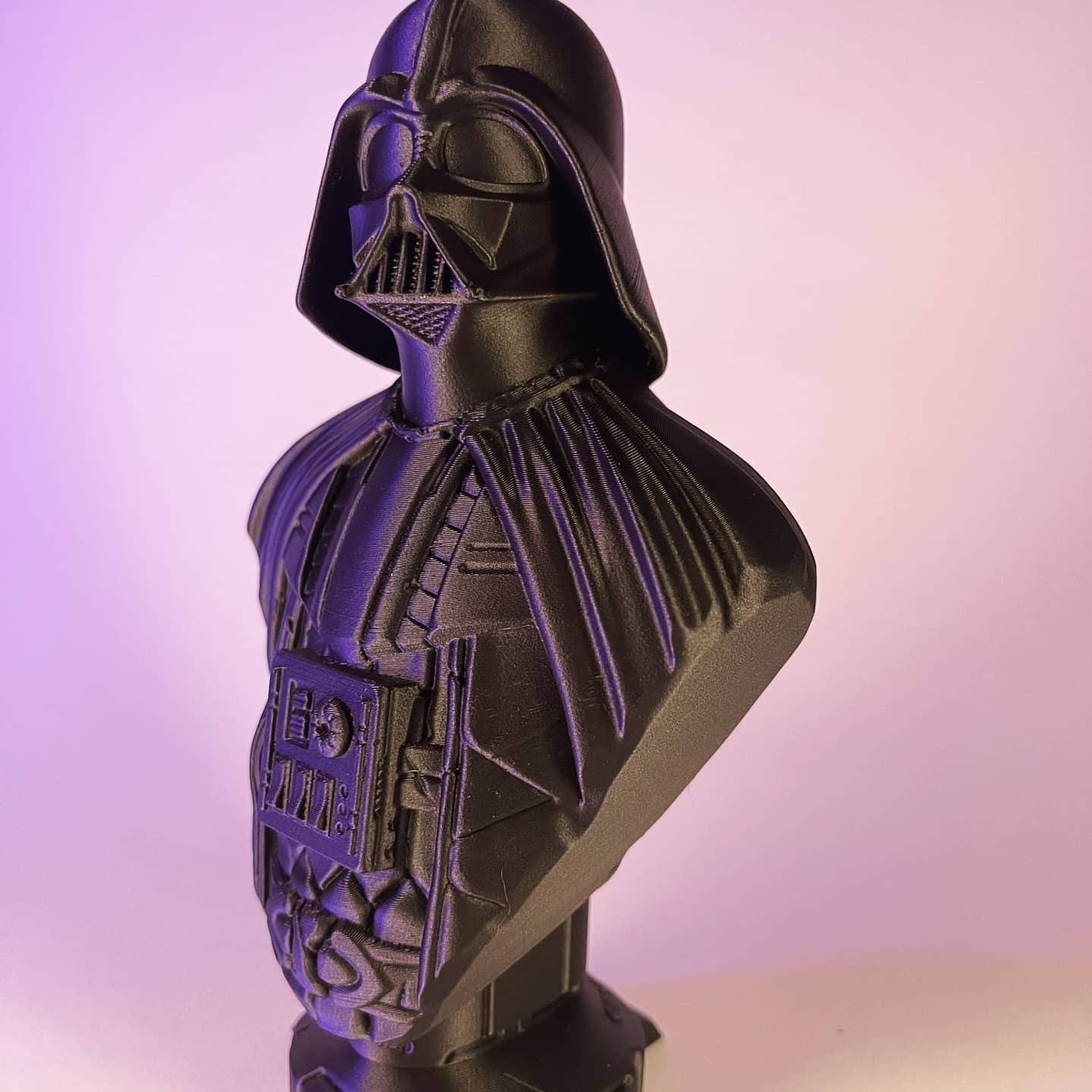 3D printer Darth Vader bust (fan art) • made with Ender 3 V2・Cults