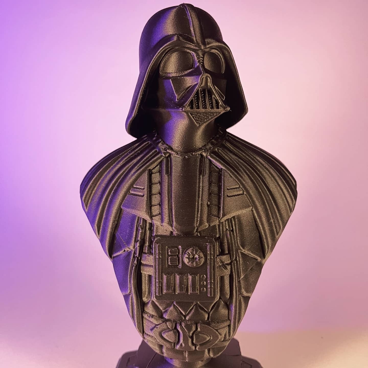3D printer Darth Vader bust (fan art) • made with Ender 3 V2・Cults