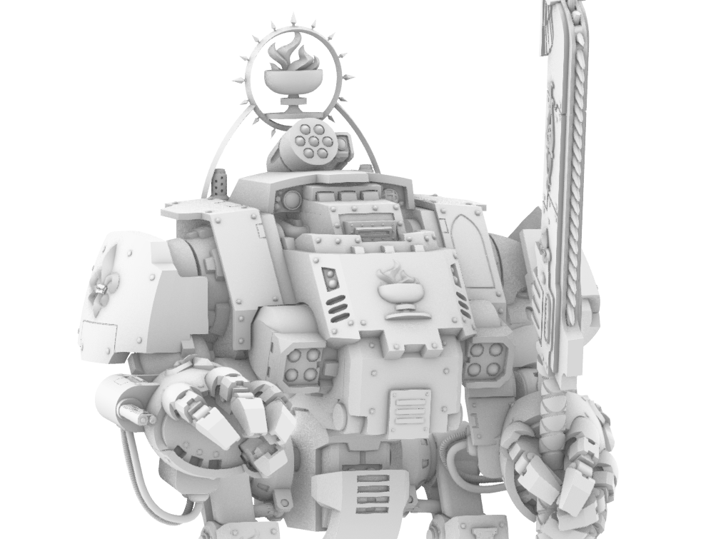 ⚔ Dreadnaught Sisters of Battle・Free STL File for ・Cults