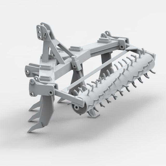 3D 文件 Gascón 5 shanks subsoiler / Subsoiler Gascón 5 shanks subsoiler ...