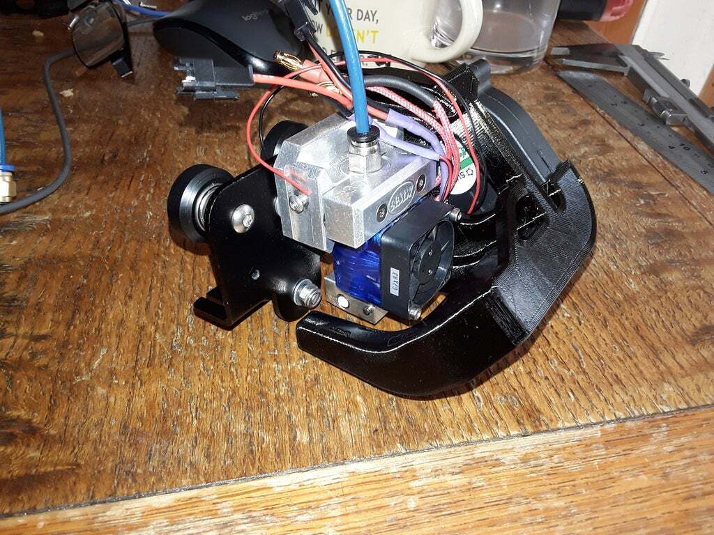 🔧 Creality CR10 & Ender3 V6/Volcano Mount,Duct and BL Touch/EZABL・Free ...