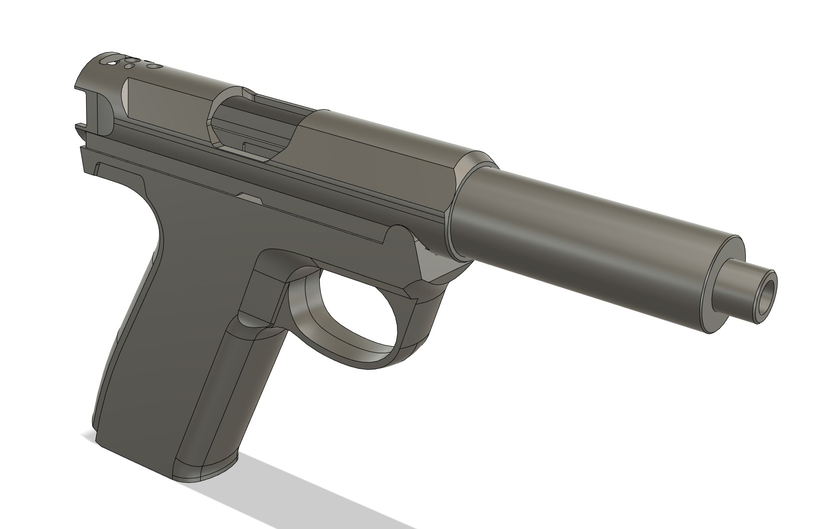 🔫 AAP-01 Upper, Lower & Barrel・ STL File for ・Cults