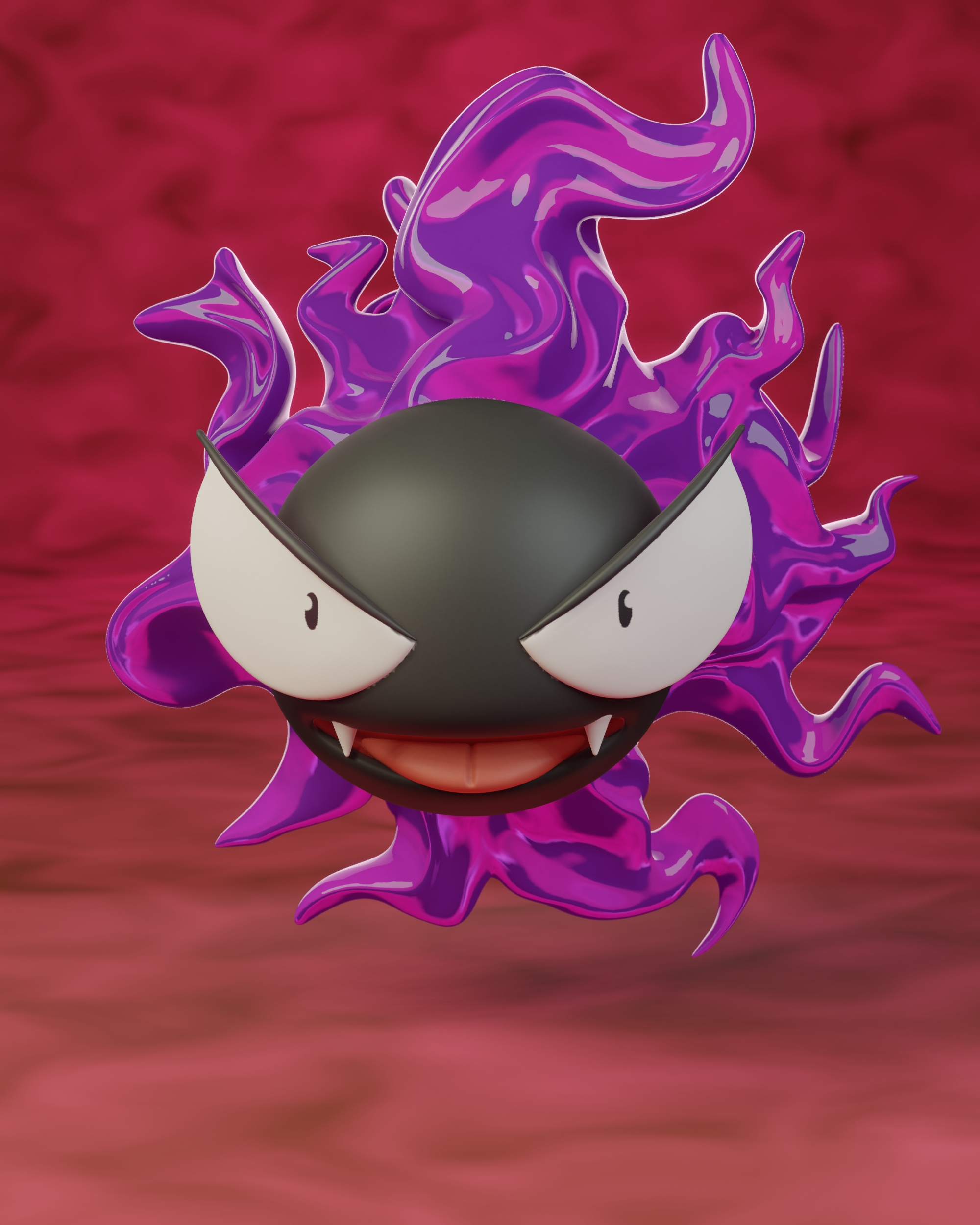 🐉 pokemon gastly evolution pack・ STL File for ・Cults