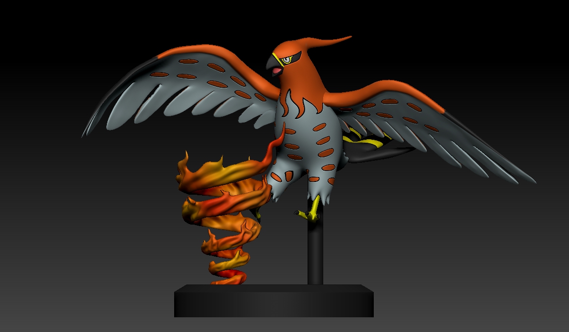 🐉 pokemon talonflame・Archivo STL para ・Cults
