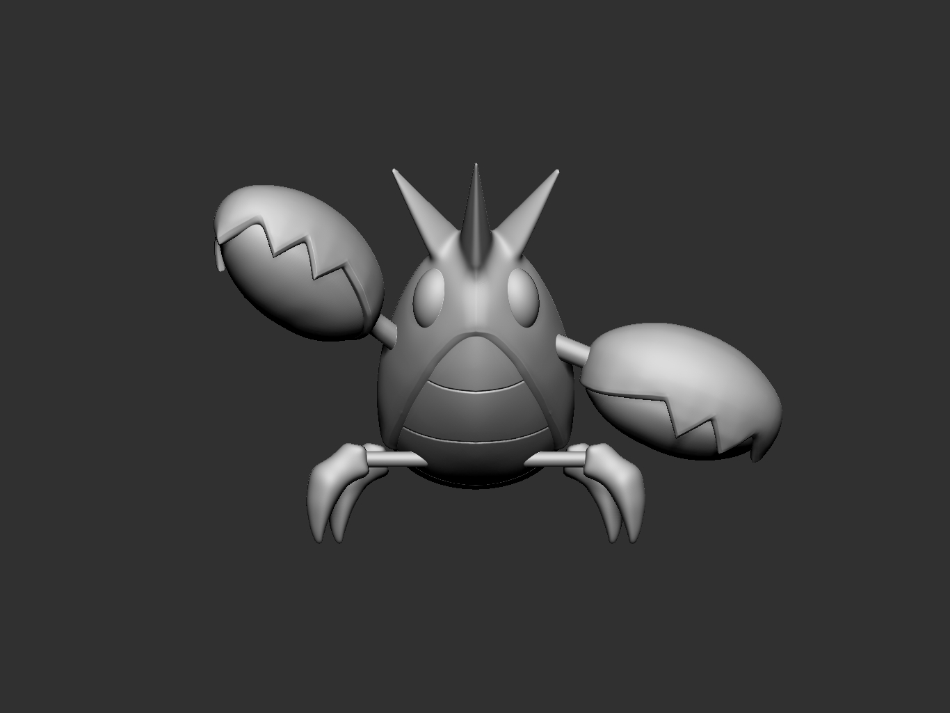 Fichier STL pokemon corphish 🐉・Design imprimable en 3D à télécharger・Cults