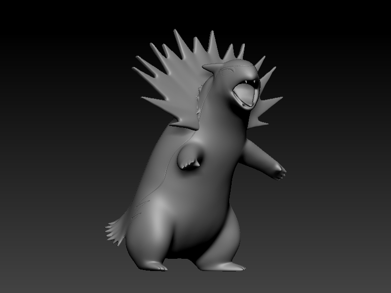 🐉 pokemon typhlosion・ STL File for ・Cults