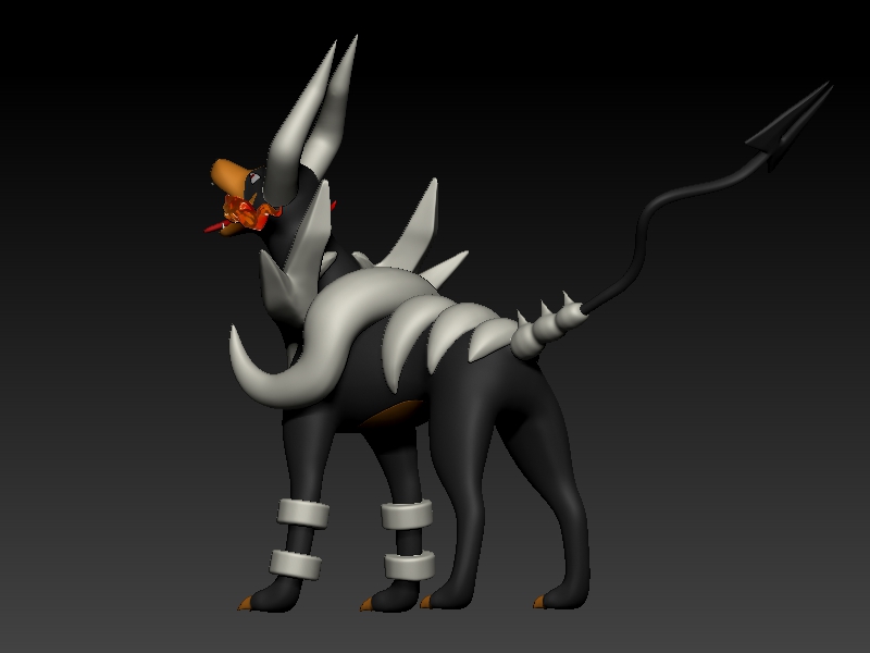 🐉 pokemon mega houndoom・ STL File for ・Cults