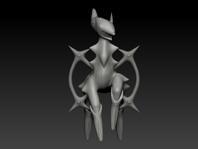 🐉 Pokemon arceus (with cuts and plugs)・ STL File for ・Cults