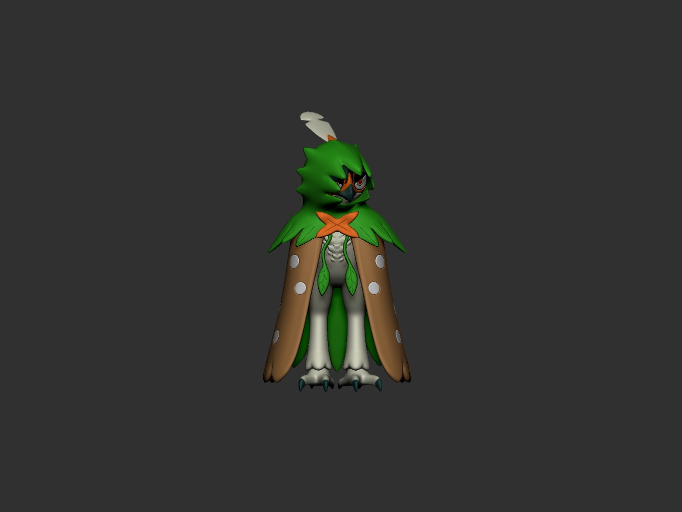 🐉 pokemon decidueye・ STL File for ・Cults