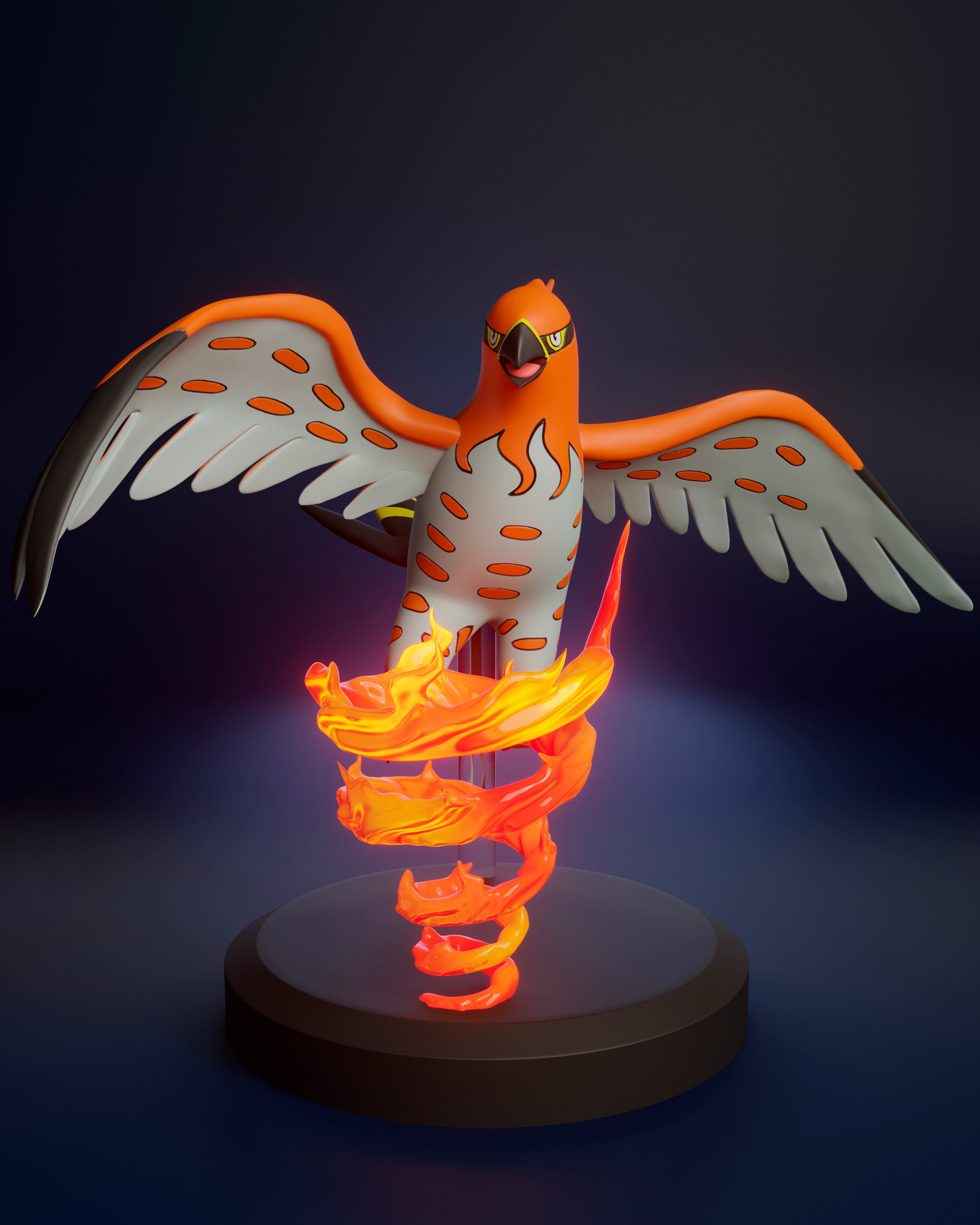 Archivo STL pokemon talonflame 🐉 ・Modelo para descargar e imprimir en ...