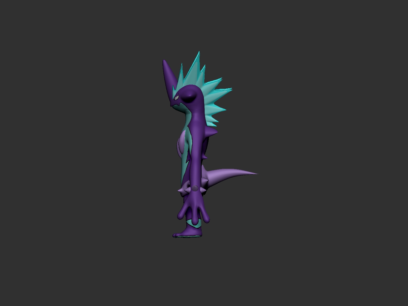 Fichier STL pokemon toxtricity low key form 🐉・Design pour impression 3D ...