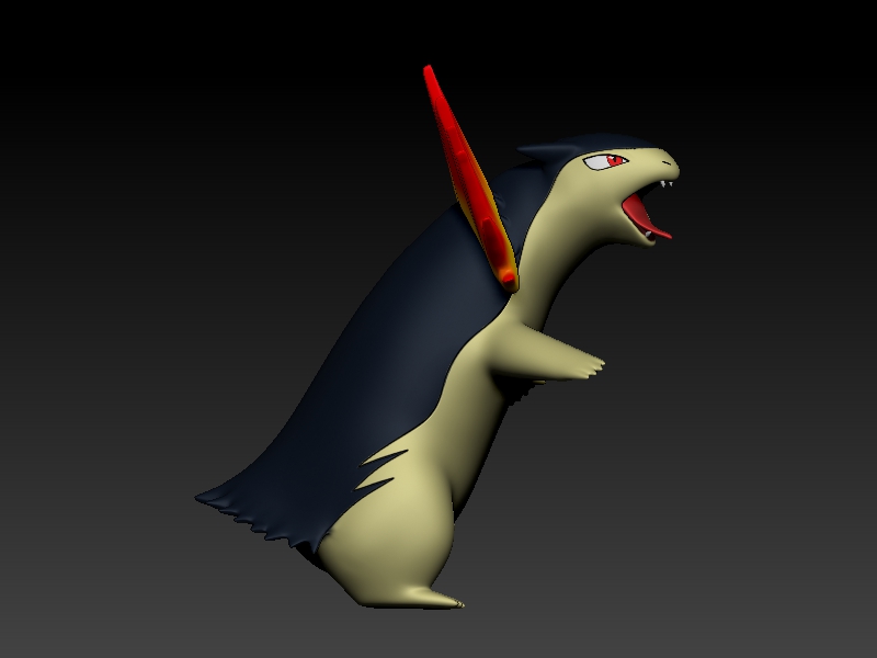 🐉 pokemon typhlosion・ STL File for ・Cults