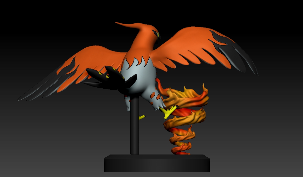 🐉 pokemon talonflame・Archivo STL para ・Cults