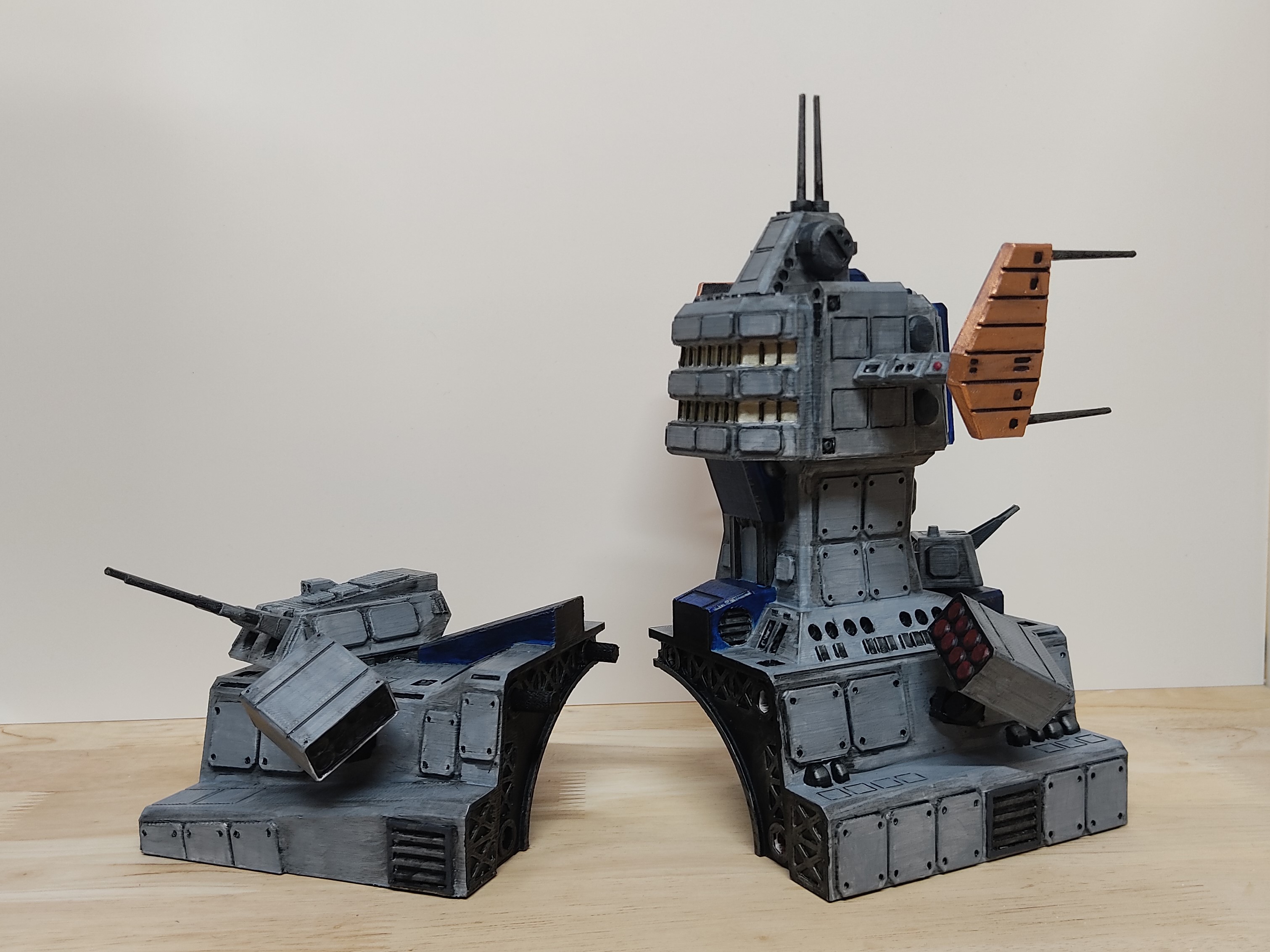🤖 Gunpla diorama _ Battleship (EFF ver)・ STL File for ・Cults
