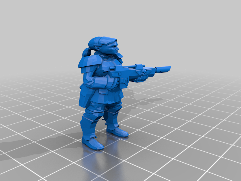 ♀️ Female Guardsmen・Free 3D File for ・Cults