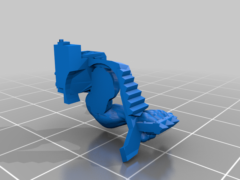 ⚔ Extra Ork Loota Deffgun and arms. Improved version.・Free 3D File for ...