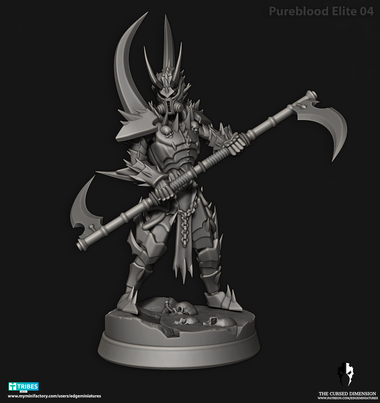 ⚔️ Pureblood Elite Warriors - Cursed Elves・ 3D File for ・Cults