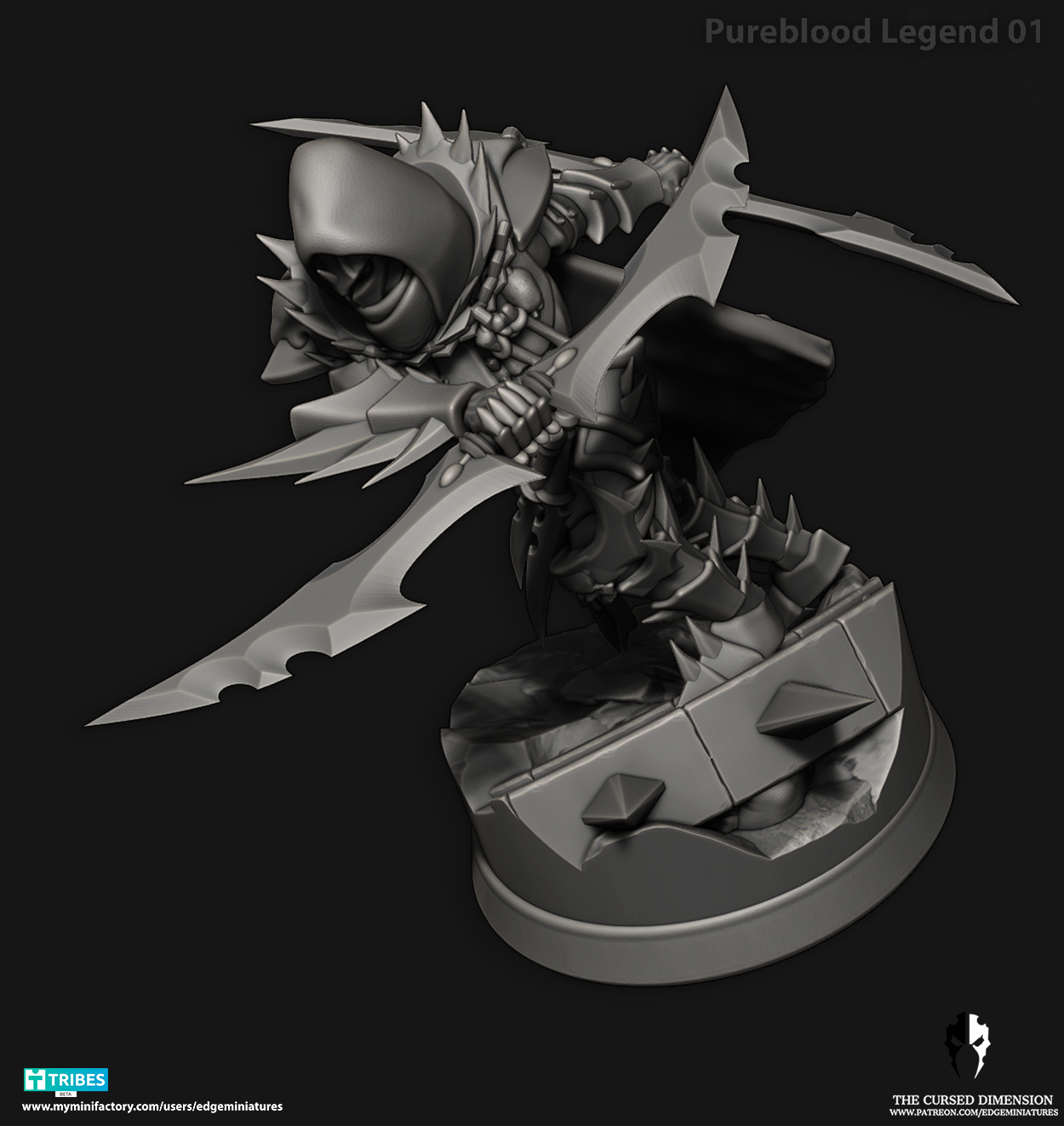 ⚔️ Pureblood Elite Warriors - Cursed Elves・ 3D File for ・Cults